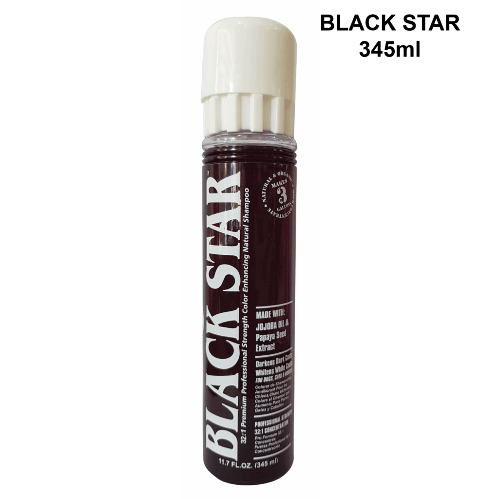 Kelco Black Star White Shampoo for Dogs and Cats (for Dark coat and ...